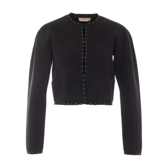 Twinset Verzierter Cardigan - - Knitwear - Damen - Schwarzk - XS