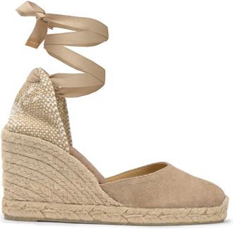 Castaner Femme, Chaussures, Beige, Taille: 40 EU Carina Wedge Espadrille