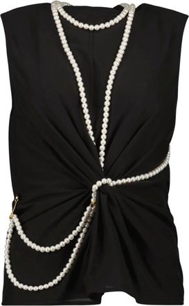 Moschino Damen, Oberteile, Schwarzk, SGr&ouml;&szlig;e