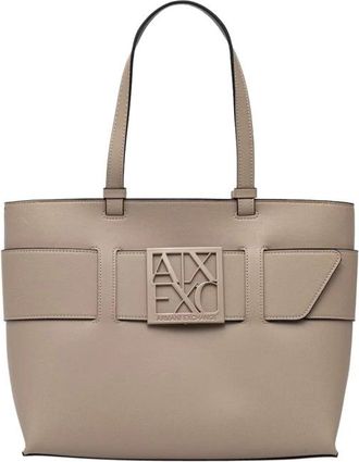 A|X Armani Exchange Shopper Bag - - Bags - Damen - Beige - ONE SIZE