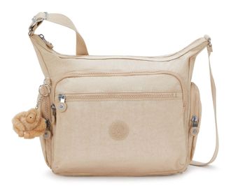 Kipling GABBIE Mittelgro&szlig;e Umh&auml;ngetasche, Sparkled Beige (Beige)