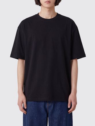 Thom Krom T-shirt coupe d&eacute;contract&eacute;e en coton et modal &agrave; &eacute;paules tombantes
