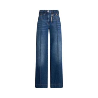 Liu Jo Flared Baumwolljeans - - Jeans - Damen - Blau - W30