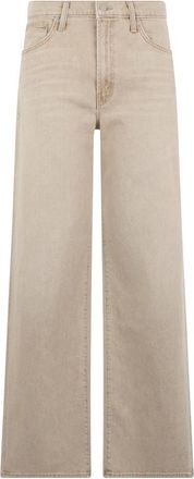 Mother Femme, Jeans, Beige, Taille: W27 Jean large en coton