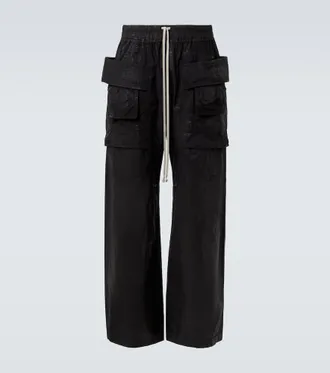 Rick Owens Pantalon de survêtement en coton