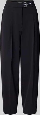 Cambio Loose Fit Bundfaltenhose mit verk&uuml;rztem Schnitt Modell ELAINE