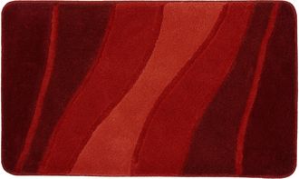 Kleine Wolke Meusch 2322468360 Badteppich Ocean, 60 x 100 cm, granat