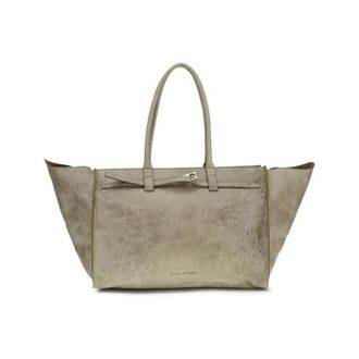 Benedetta Bruzziches Femme, Sacs, Beige, Taille: ONE Size Bos Taurus Shoulder Bag