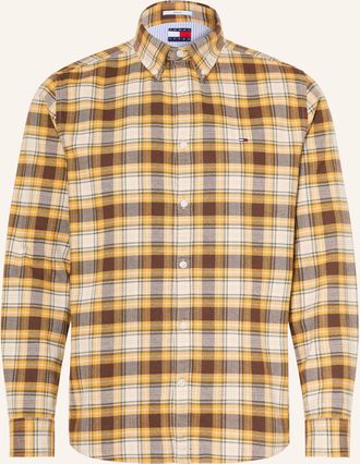Tommy Jeans Flanellhemd Regular Fit beige