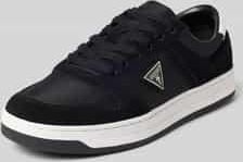Guess Sneaker aus Leder-Textil-Mix mit Label-Detail Modell UDDENT