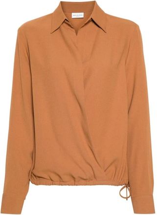 Dries Van Noten Femme, Blouses et Chemises, Brun, Taille: 36 FR Cedal Shirt