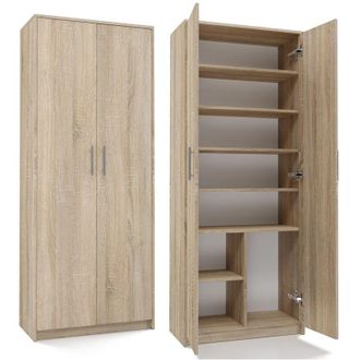Topeshop Etag&egrave;re Olive 2D sonoma