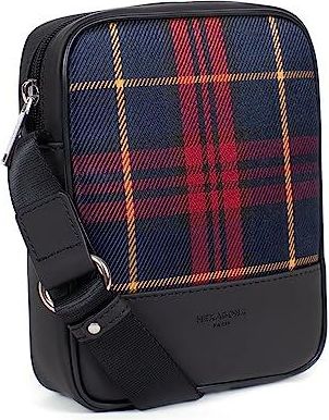 Pellet Sacoche - Compatible téléphone Portable - pour Homme - Collection Academy - Rouge