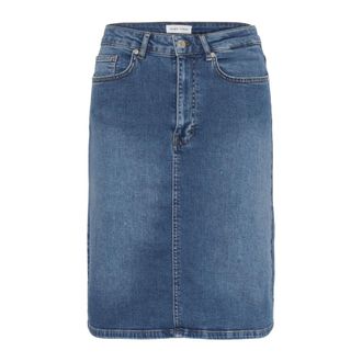 Part Two Petrina A-Linien-Rock - - Skirts - Damen - Blau - XS