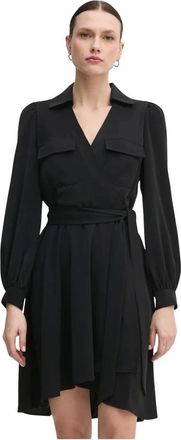 DKNY Dkny, Damen, Kleider, Schwarzk, 2XSGr&ouml;&szlig;e