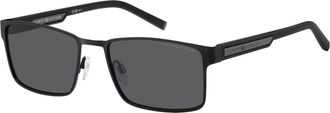 Tommy Hilfiger Homme, Accessoires, Noir, Taille: 57 MM Lunettes de soleil