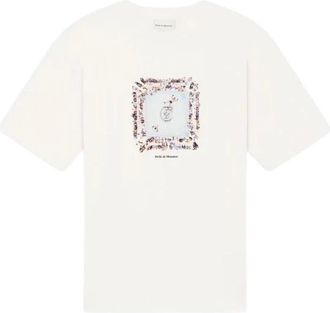 Dr&ocirc;le de Monsieur Boxers Ring T-Shirt - - Tops - Herren - Wei&szlig; - S