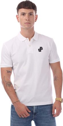 HUGO BOSS Parlay 191 Poloshirt f&uuml;r Herren (Wei&szlig;)