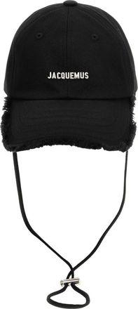 Jacquemus Homme, Accessoires, Noir, Taille: 58 CM La Casquette Artichaut