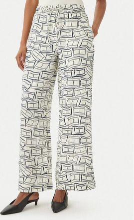 Tommy Hilfiger Stoffhose WW0WW48970 Hellbeige Wide Leg