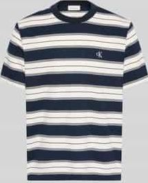 Calvin Klein Jeans Regular Fit T-Shirt aus Baumwoll-Mix
