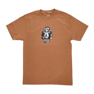 Obey Hound Classic Tee - - Tops - Herren - Braun - XL