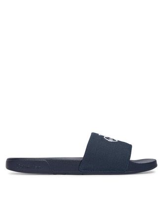 Calvin Klein Pantoletten Ess Slide Cv YM0YM01393 Dunkelblau