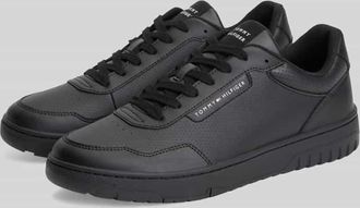 Tommy Hilfiger Sneaker aus Leder-Mix