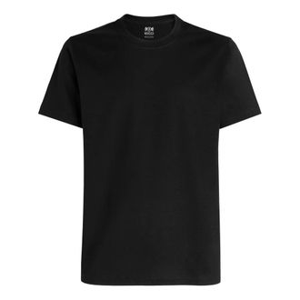 Boggi Milano Homme, Tops, Noir, Taille: 2XL T-shirt en jersey de coton Pima
