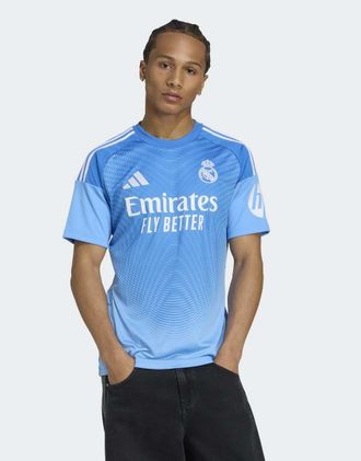 adidas adidas Performance - Real Madrid 25/26 - Maillot de gardien domicile - Bleu