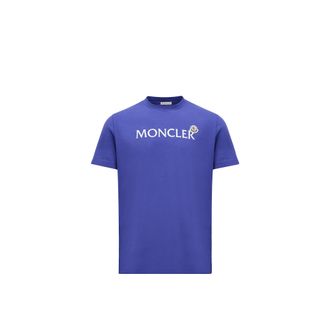 Moncler T-shirt en coton à logo floqué