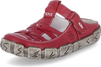 Rieker Damen L0396 Clogs, Rot Rosso 33, 36 EU