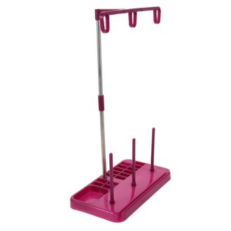 Cabilock Garnrollenhalter f&uuml;r N&auml;hmaschinen 3 Faden Kunststoffst&auml;nder Universeller Fadenhalter f&uuml;r N&auml;h und Stickmaschinen Platzsparend und Einfach Montierbar