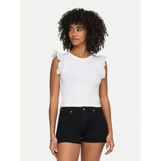 Only Top Mathilda 15308890 Wei&szlig; Regular Fit