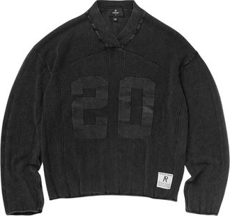 Represent Represent, Homme, Pulls, Gris, Taille: XL Knitted Varsity Long Sleeve Jersey