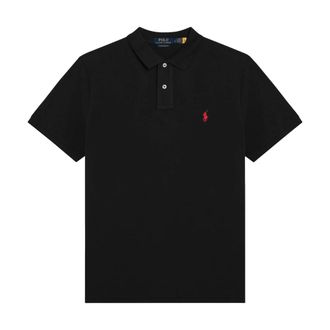 Polo Ralph Lauren Slim Fit Poloshirt - - Tops - Herren - Schwarzk - S