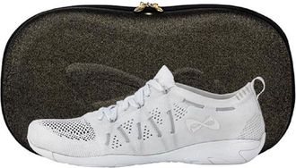 Nfinity Flyte Cheer Schuhe f&uuml;r Damen - leistungsstarke, atmungsaktive Indoor-Fitness-Sneaker f&uuml;r Cheerleading, Tanz, Sporttraining, Performance White, 37.5 EU