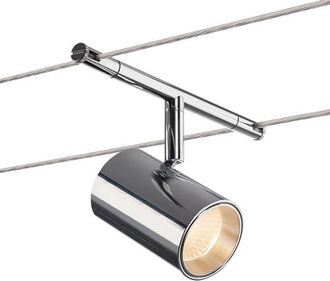 SLV NOBLO SPOT, Seilleuchte für Niedervolt-Seilsystem 2700K chrom