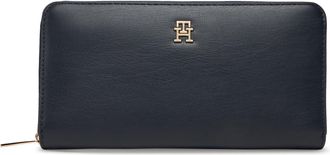 Tommy Hilfiger Geldb&ouml;rse Tommy Hilfiger Th Icon Lrg Za AW0AW17744 Dunkelblau