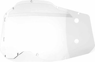 100% Racecraft/Accuri/Strata Forecast Ersatzlinse, Klar