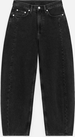 Arket BLOOM Barrel Jeans -Schwarz