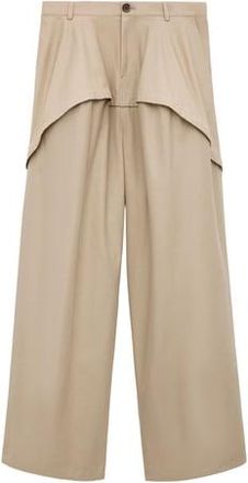 Loewe Paulas Ibiza - Pantalon asym&eacute;trique en coton
