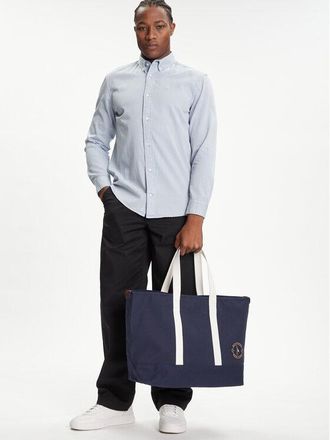 Tommy Hilfiger Handtasche Th Summer Tote AM0AM13557 Dunkelblau