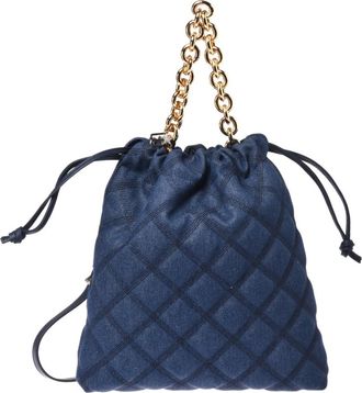 Baldinini Femme, Sacs, Bleu, Taille: ONE Size Sac bandouli&egrave;re matelass&eacute;