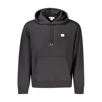 Calvin Klein Schwarzes Baumwoll-Sweatshirt f&uuml;r M&auml;nner