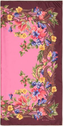 Etro Etro Seidentuch pink
