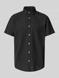 Jack & Jones Slim Fit Freizeithemd aus Baumwoll-Leinen-Mix Modell BREEZE