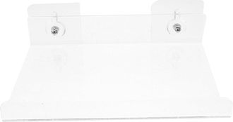 Artibetter jojofuny Wandregal aus Acryl Schwebendes Badezimmer Wandregal 20X15cm Transparent Selbstklebendes Lagerregal ohne Bohren Wandmontiertes Aufbewahrungsr