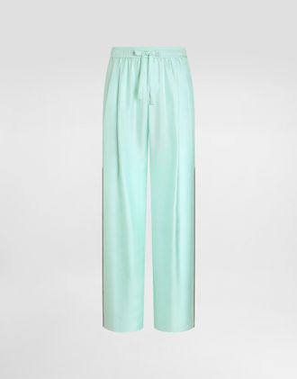 Dolce & Gabbana Hose Vanity Aus Seide - Mann Hosen Und Shorts Azure 50