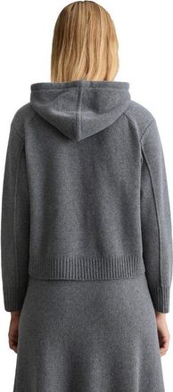Marc O'Polo Denim Kapuzenpullover relaxed aus weichem Wolle-Mix